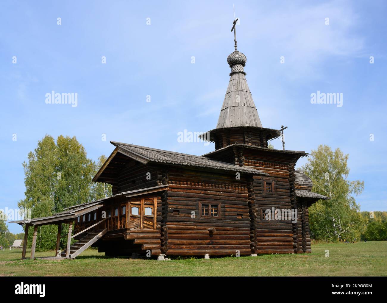 Spaso-Zashiverskaya Church built of wood without a single nail in 1600 ...