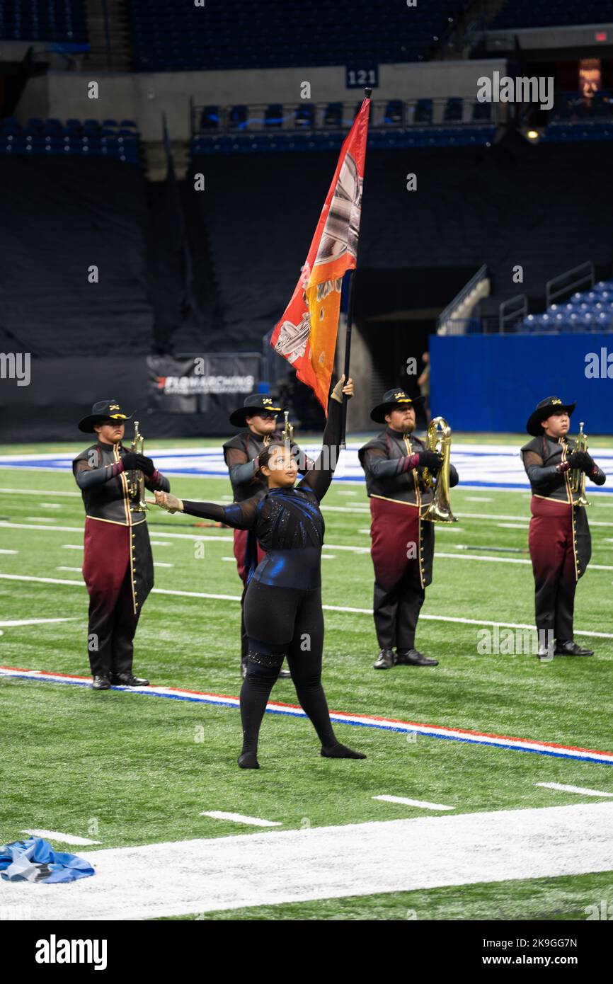 DCI World Finals in August 2021 in Indianapolis, Indiana. Elite ...