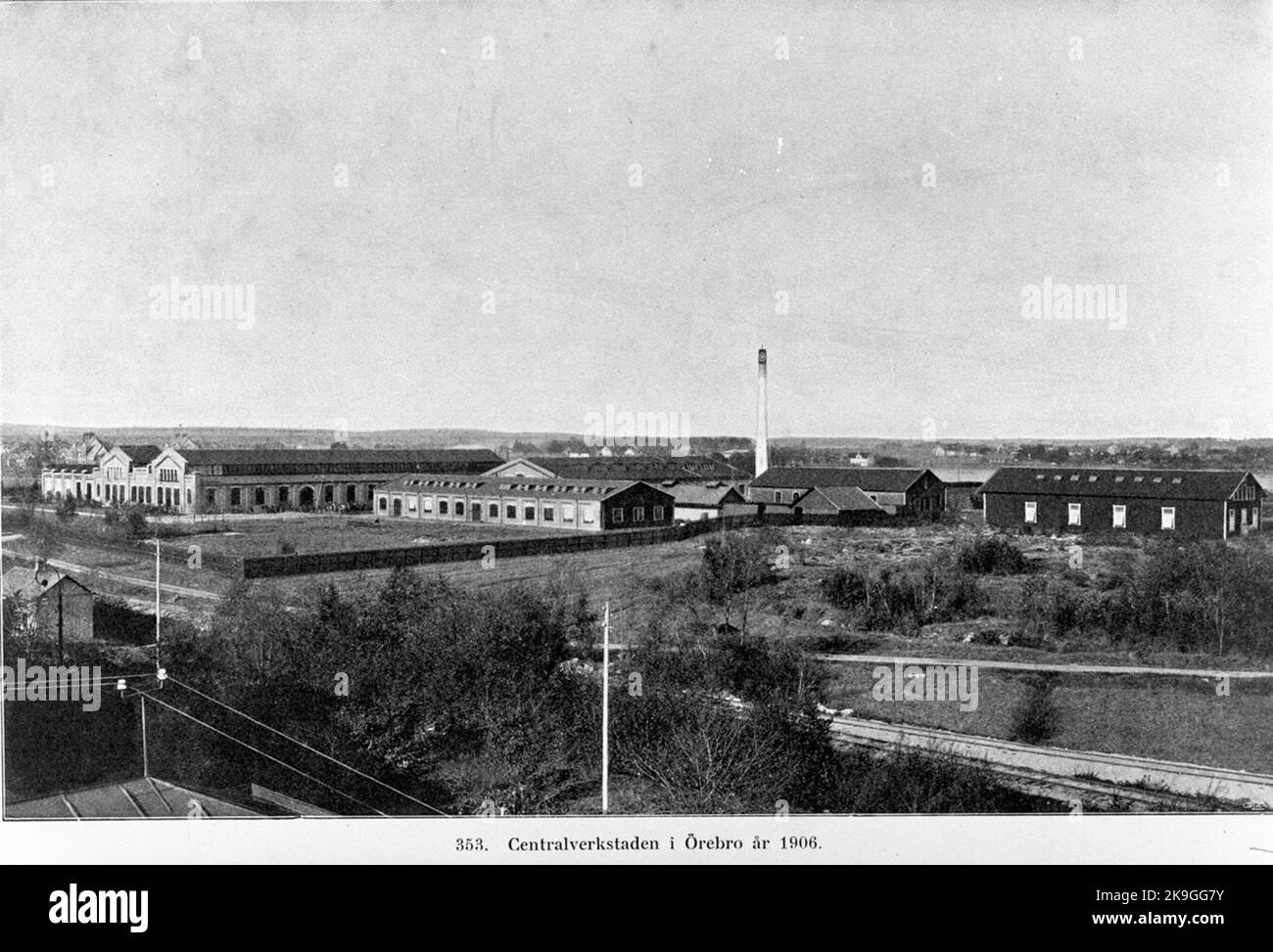 The central workshop was built at the beginning of the 20th century ...