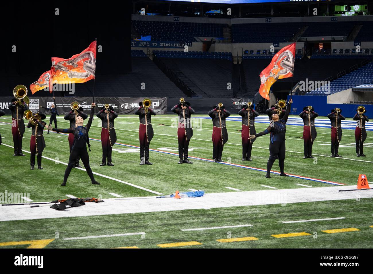 DCI World Finals in August 2021 in Indianapolis, Indiana. Elite ...