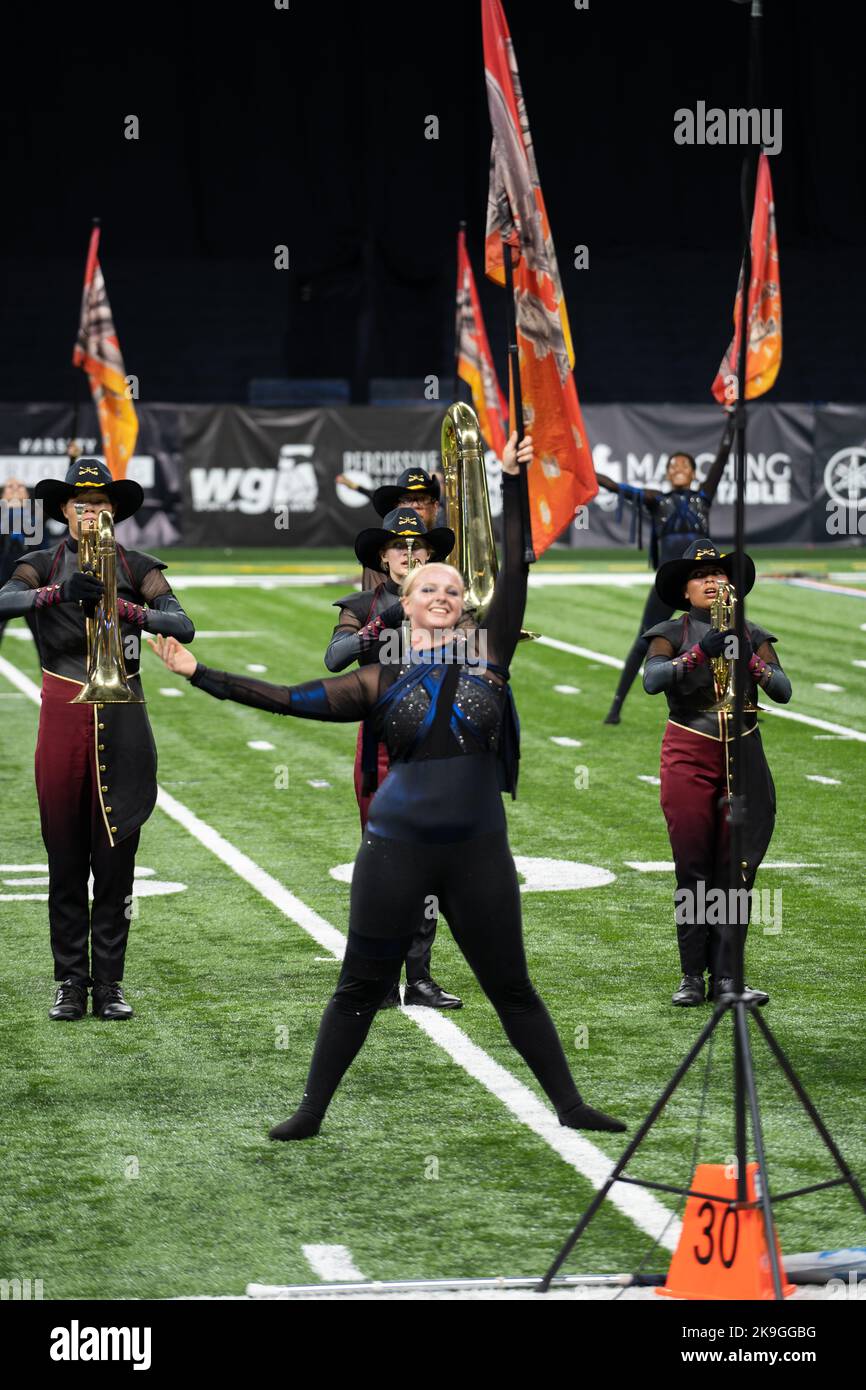 DCI World Finals in August 2021 in Indianapolis, Indiana. Elite ...