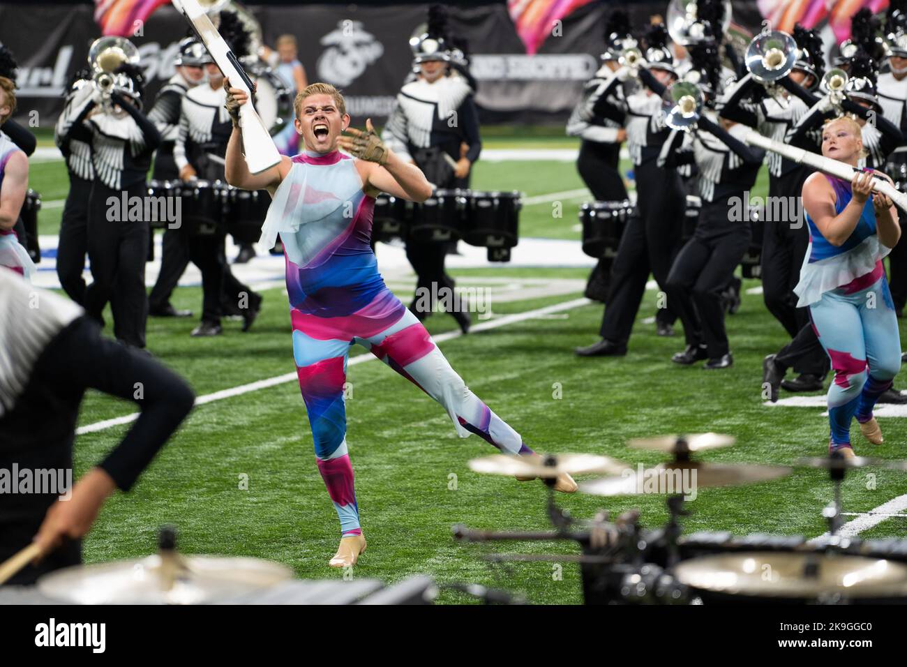 DCI World Finals in August 2021 in Indianapolis, Indiana. Elite ...