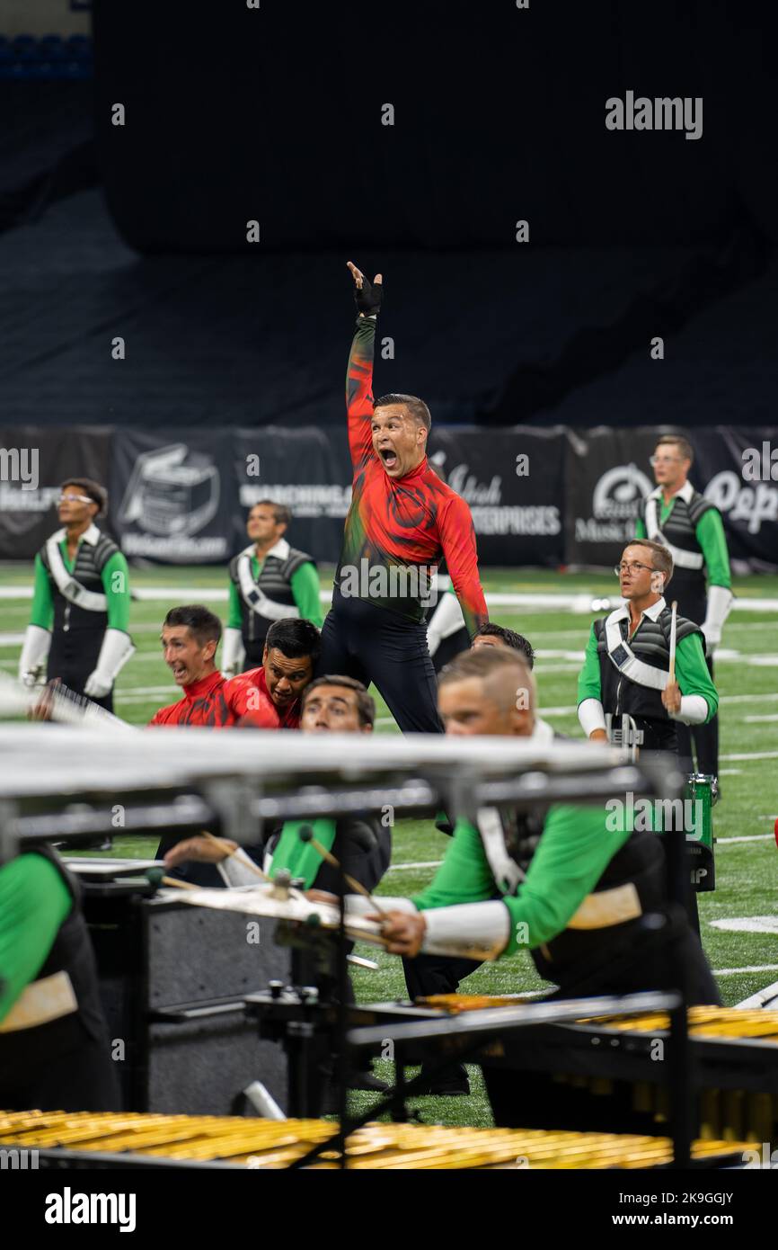 DCI World Finals in August 2021 in Indianapolis, Indiana. Elite ...