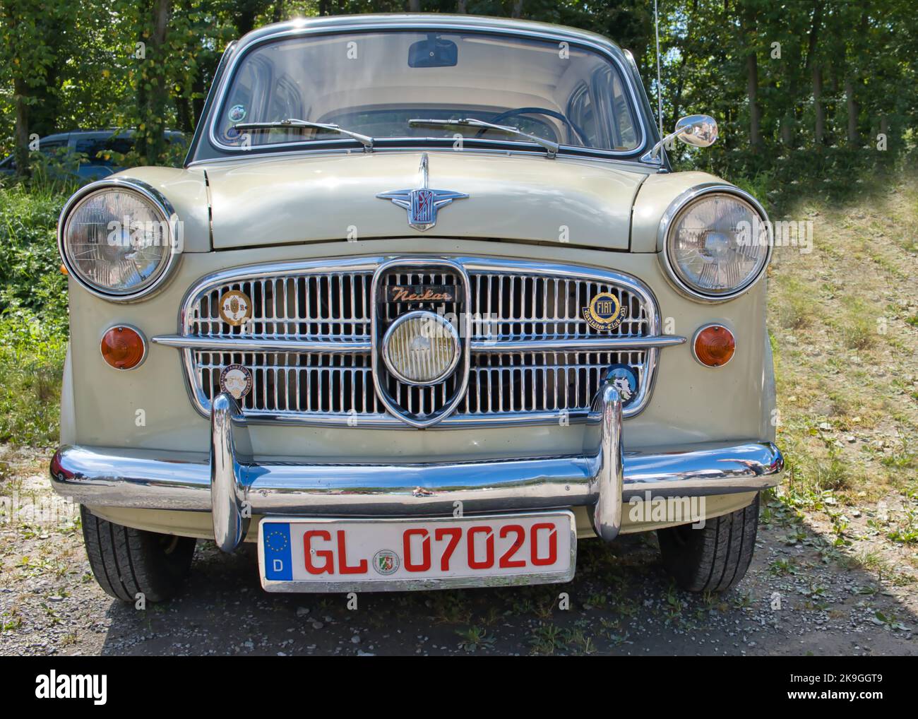 NSU - Fiat Neckar , produced 1957-1960 , old timer car , front view ...