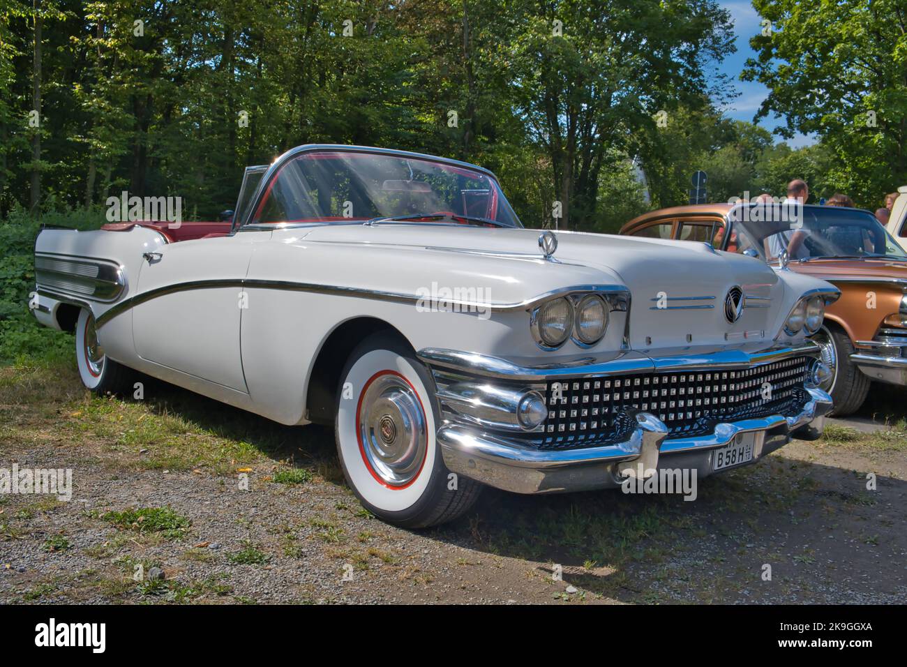 Buick Special cabriolet, manufactured 1954-1958, American old timer car ...