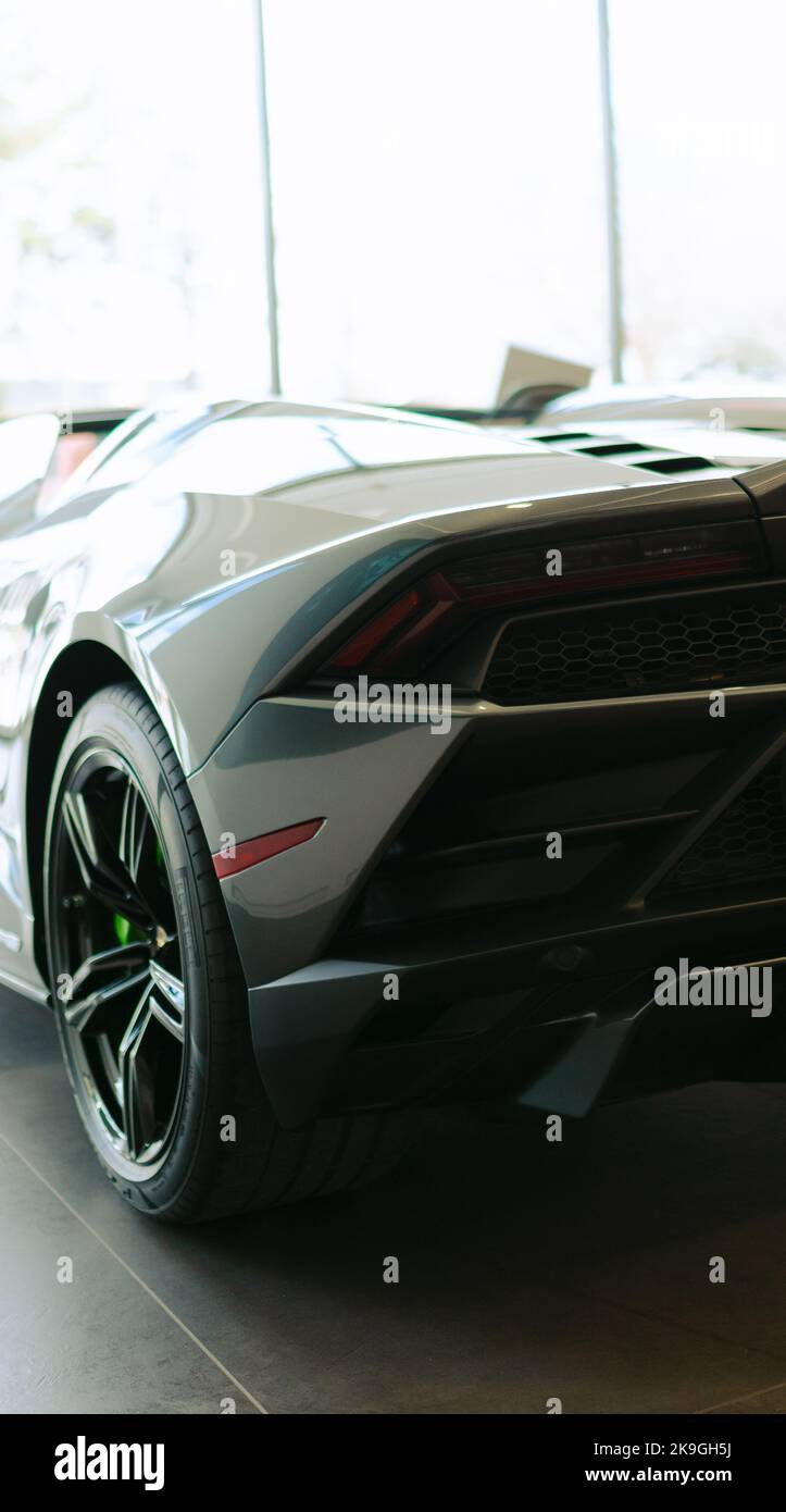 Lamborghini rear view hi-res stock photography and images - Alamy