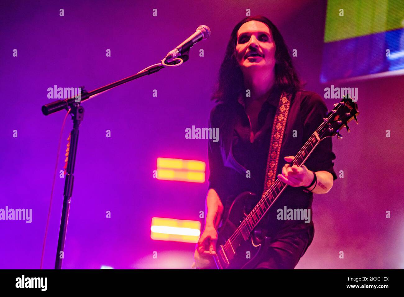 Milan Italy. 27 October 2022. The British band PLACEBO performs live on ...