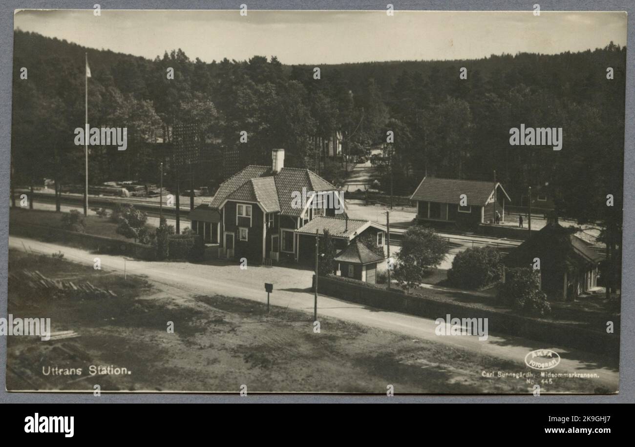 Uttran railway station Stock Photo - Alamy