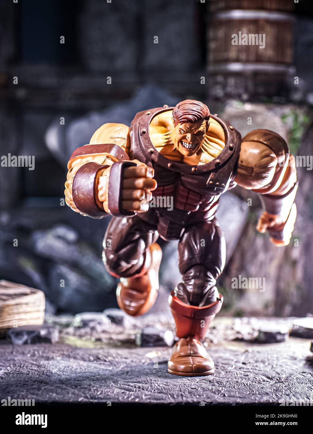 The mini toy of Juggernaut in X-MEN universe Stock Photo - Alamy