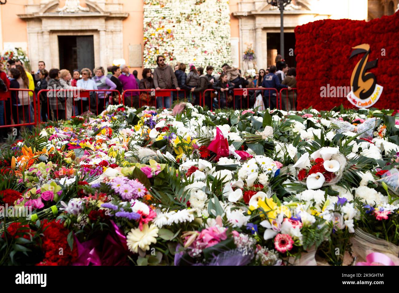 The Falles traditional festival celebration in Valencia Stock Photo - Alamy
