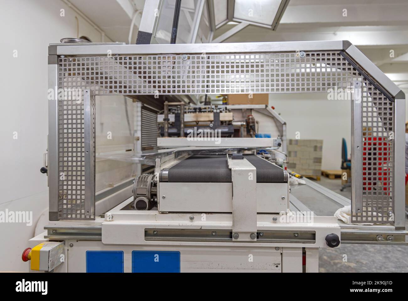 Vacuum Pack Books Printing Production Packing Machine Conveyor Belt ...