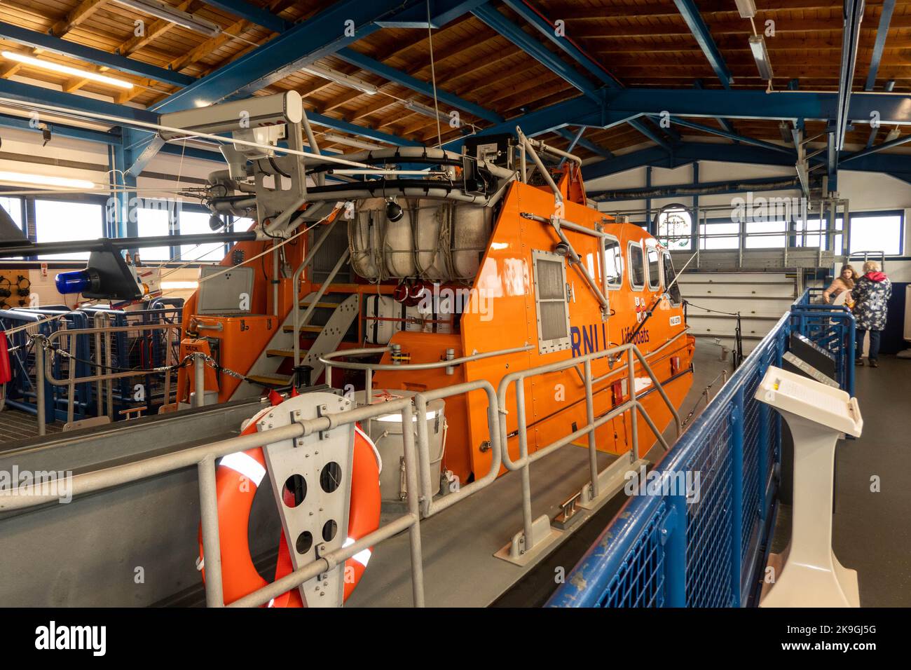 A View of the RNLI lifeboat in Cromer Norfolk England UK Stock Photo ...