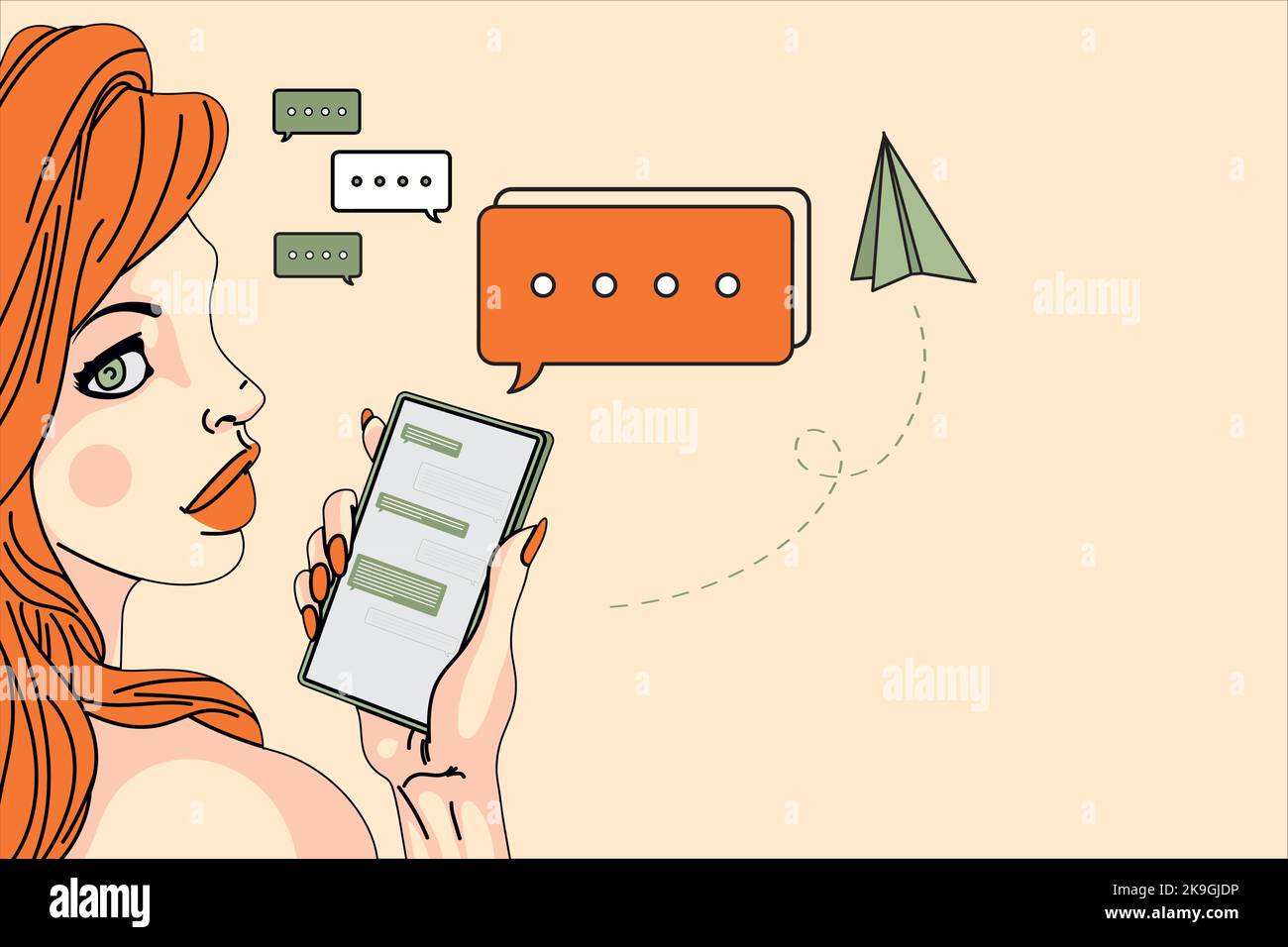 Secret messaging Stock Vector Images - Alamy