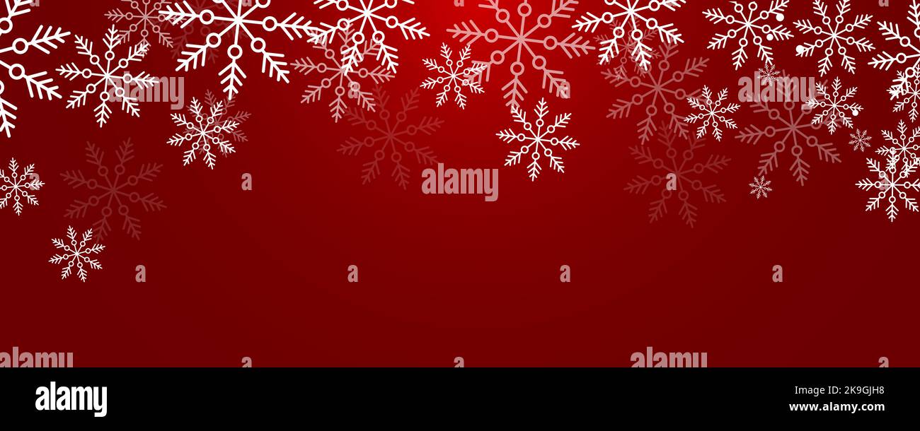 winter snowflakes shape - snow design element - christmas snowfall ...