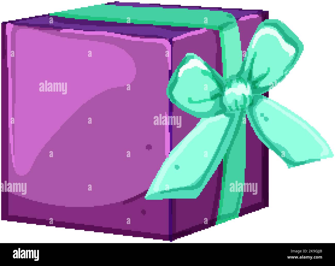 package gift box cartoon vector illustration Stock Vector Image & Art ...