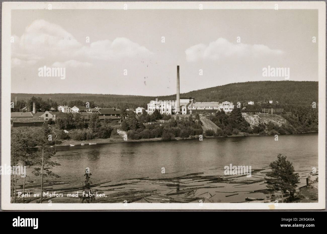 Industrial area at Ljungan in Matfors Stock Photo - Alamy