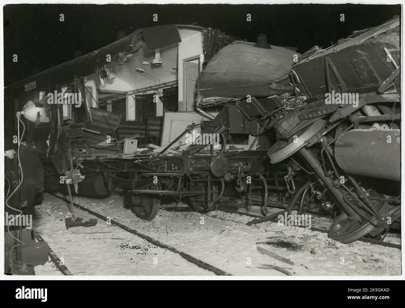 Empty Bogie trolley that had no passengers at the time of accident ...