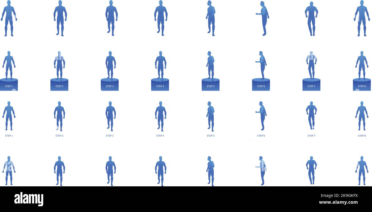 Rotating body Stock Vector Images - Alamy