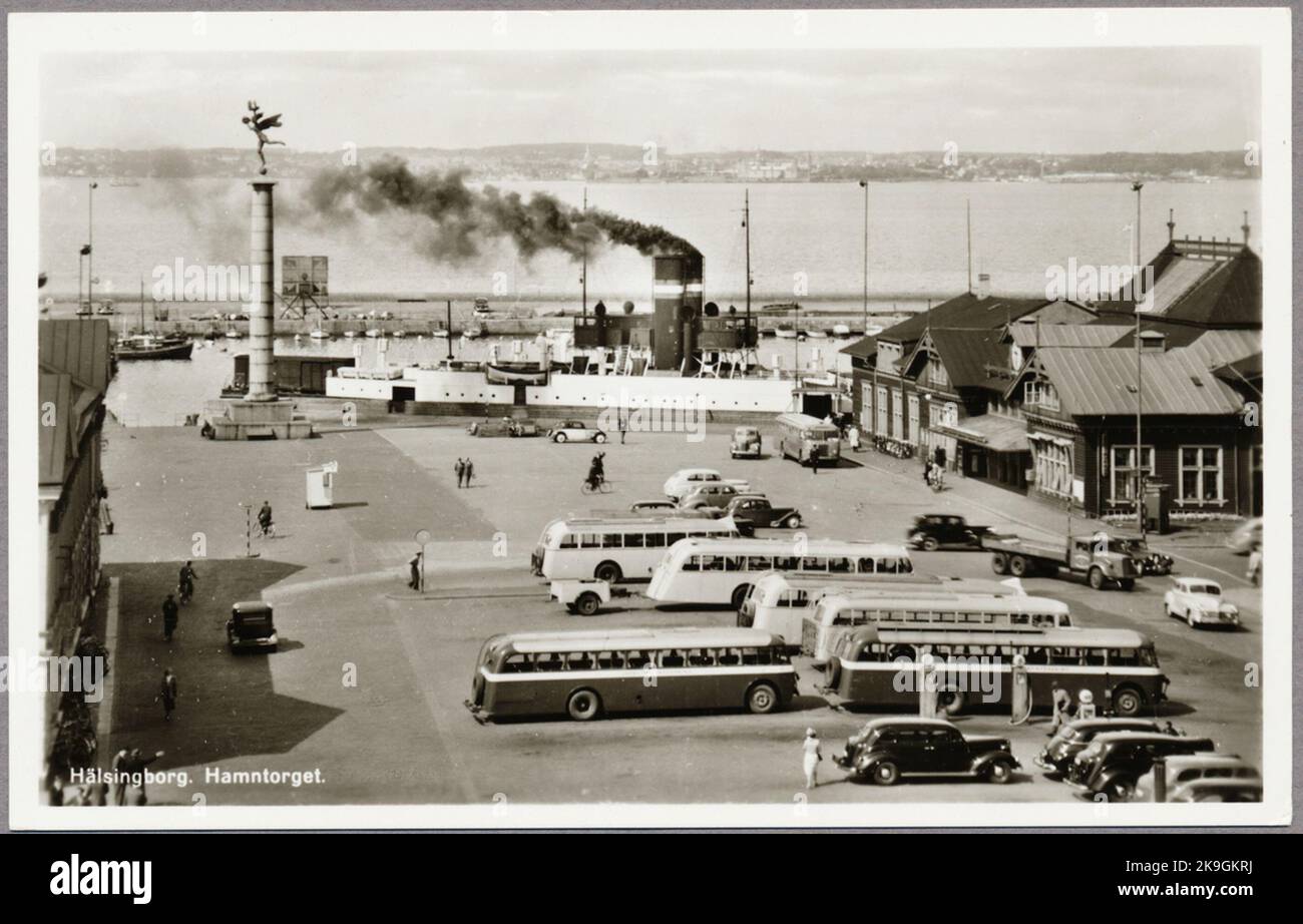 Helsingborg Ferry Station Stock Photo - Alamy