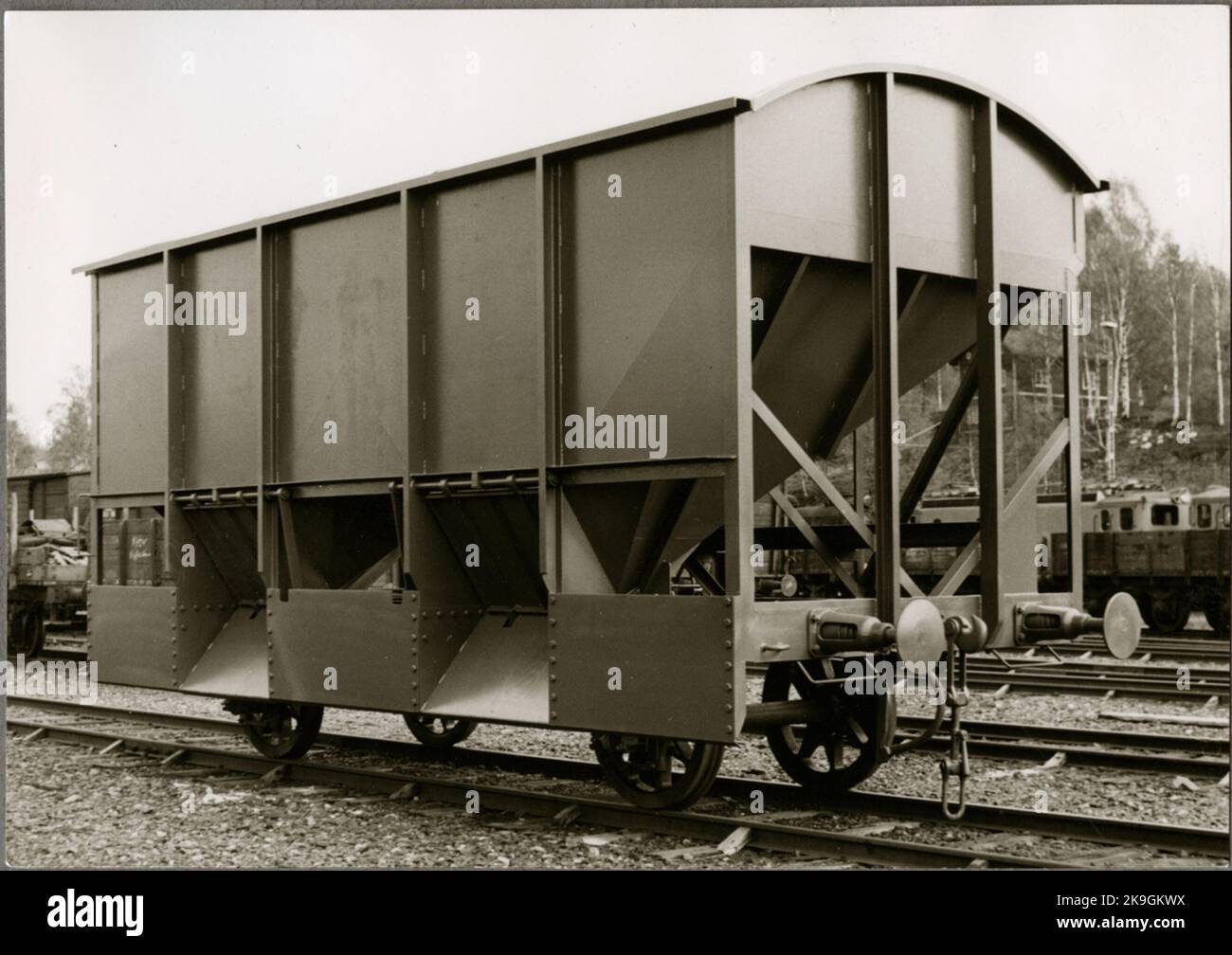 A freight wagon for cooking transport Stock Photo - Alamy