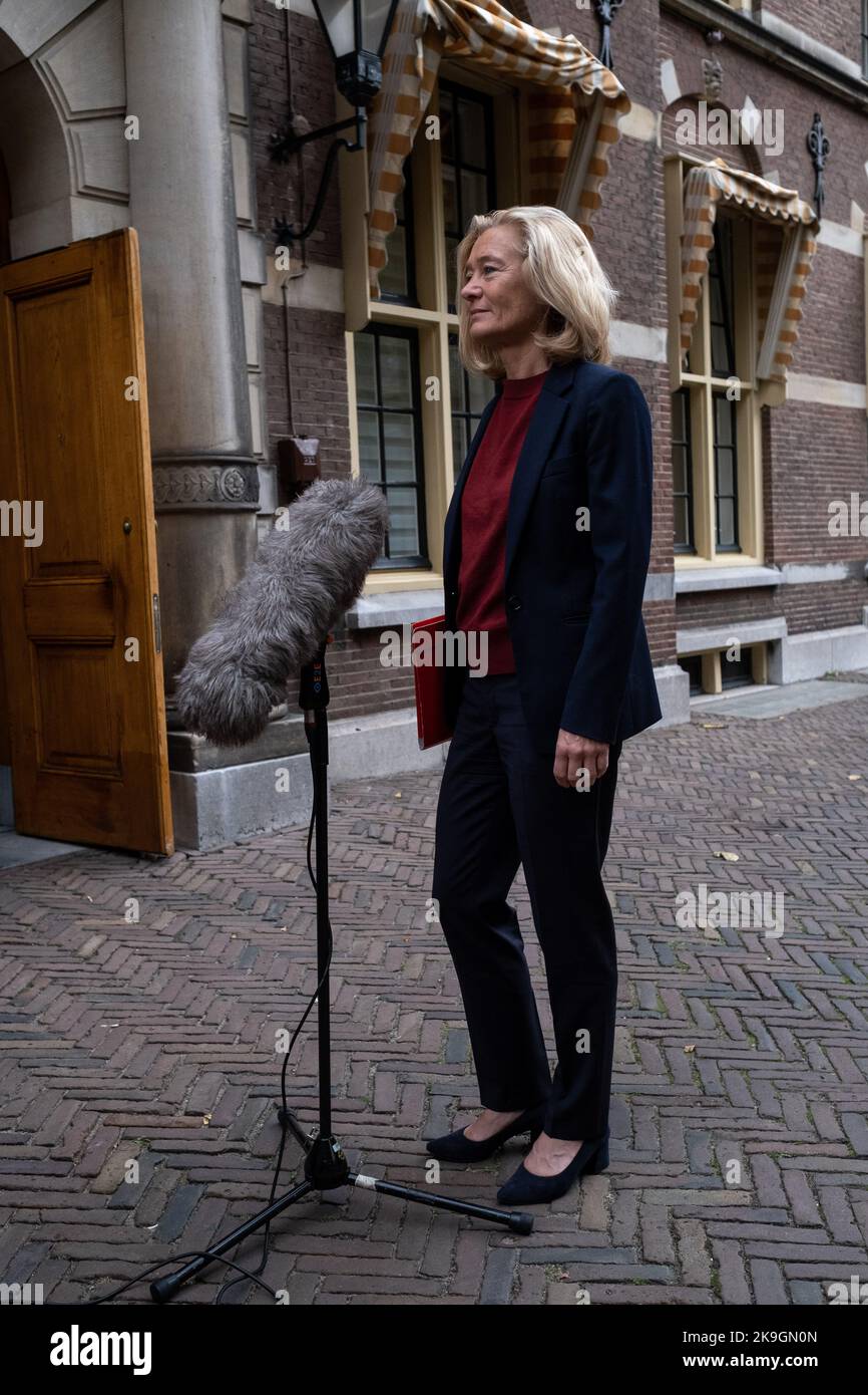 Netherlands, The Hague on 2022-09-22. Arrival of the cabinet at the ...