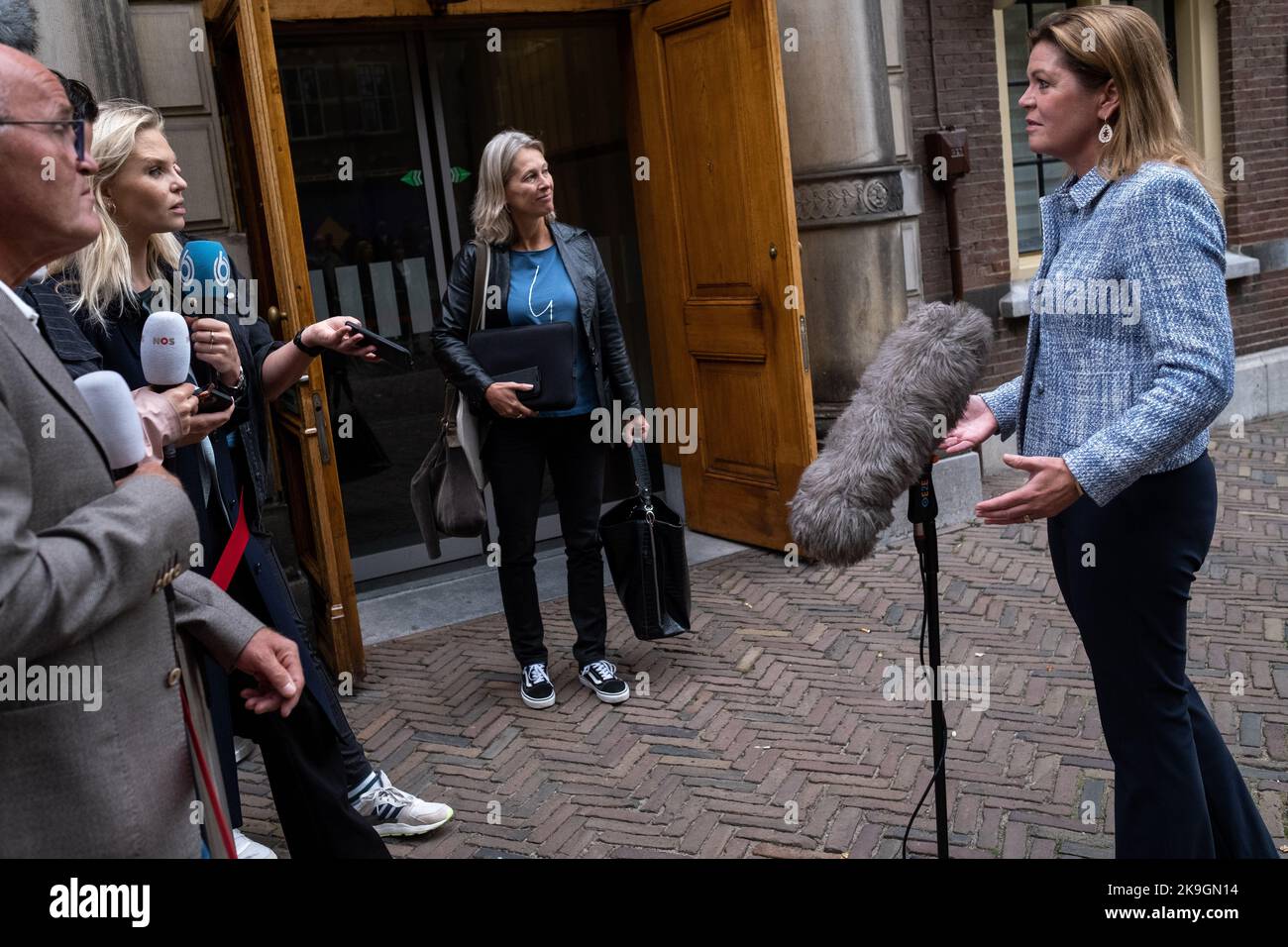 Netherlands The Hague On 2022 09 22 Arrival Of The Cabinet At The