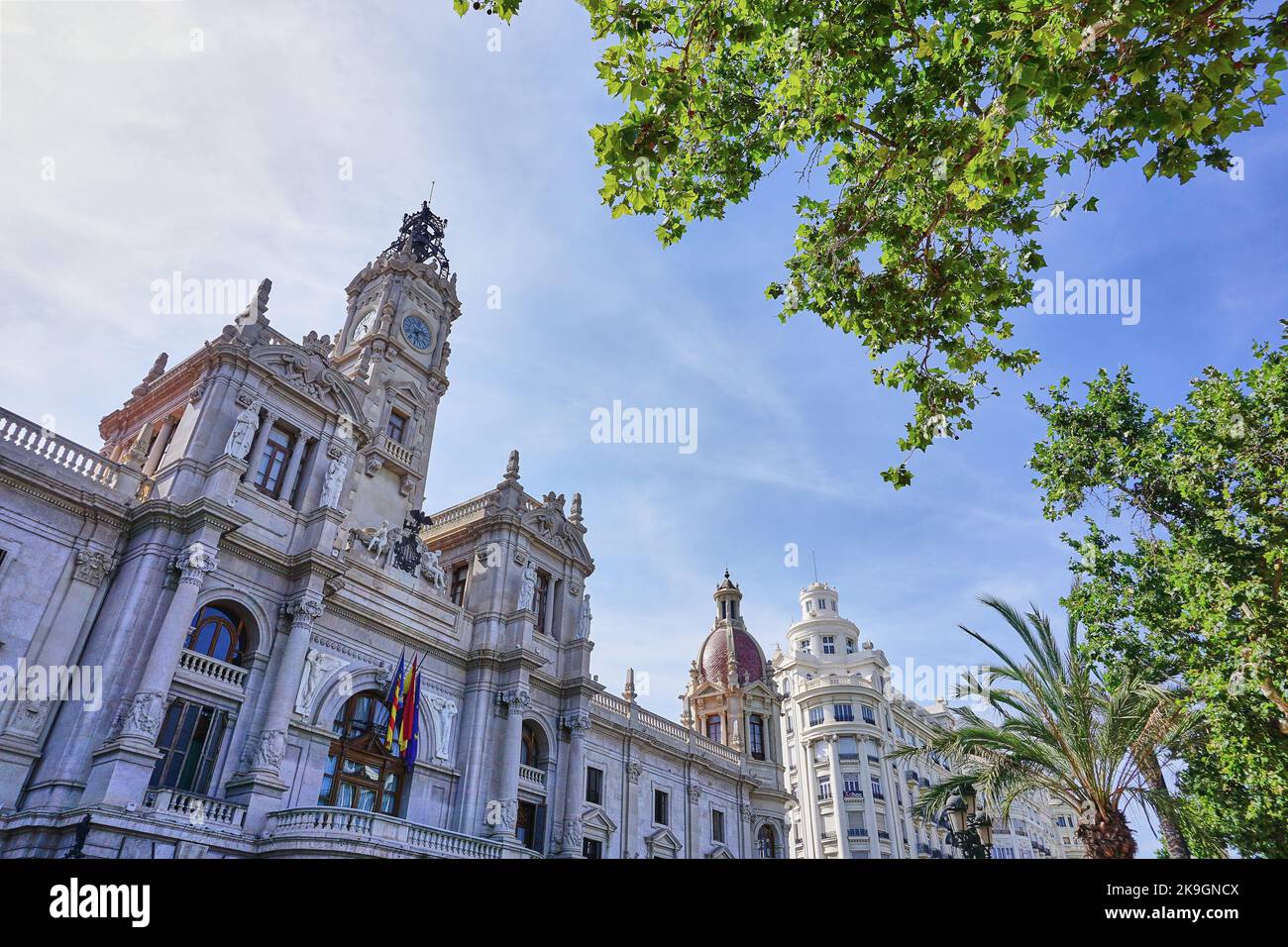 Valencias city hall hi-res stock photography and images - Alamy