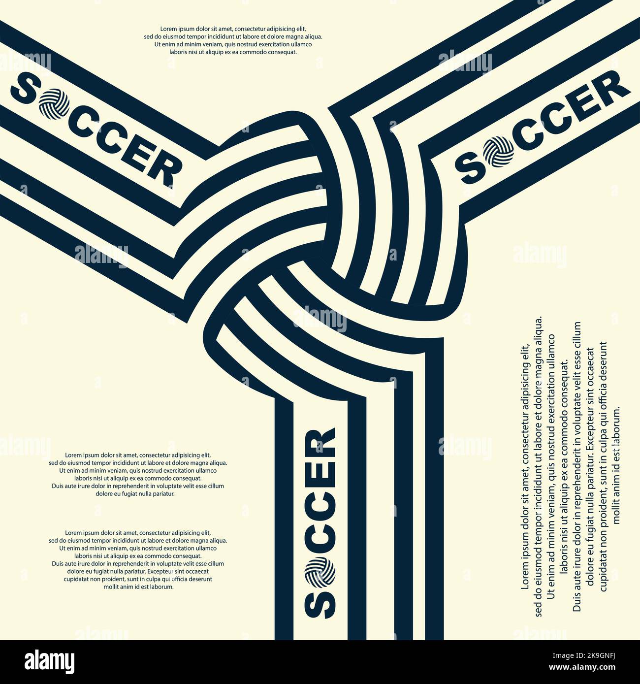 Soccer logo text wallpaper Stock Vector Image & Art - Alamy