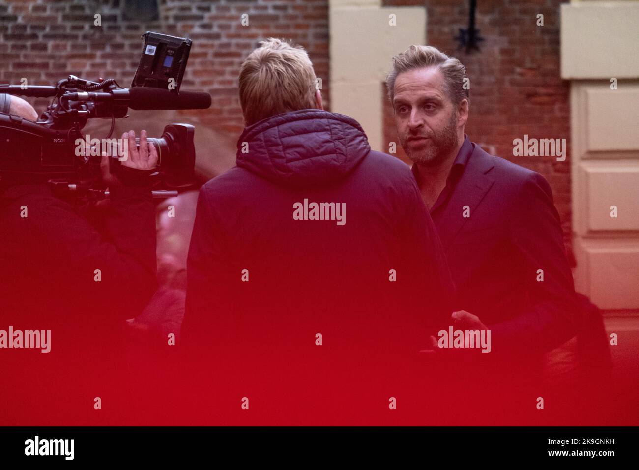 Netherlands, The Hague on 2022-09-22. Arrival of the cabinet at the ...