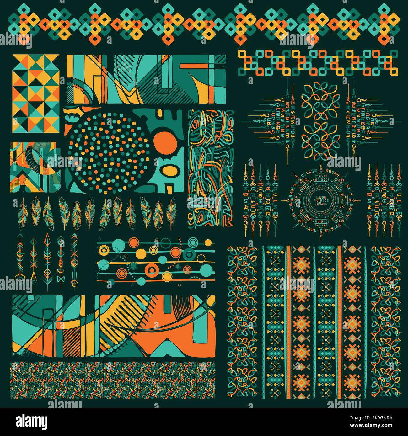 Abstract green design hi-res stock photography and images - Alamy