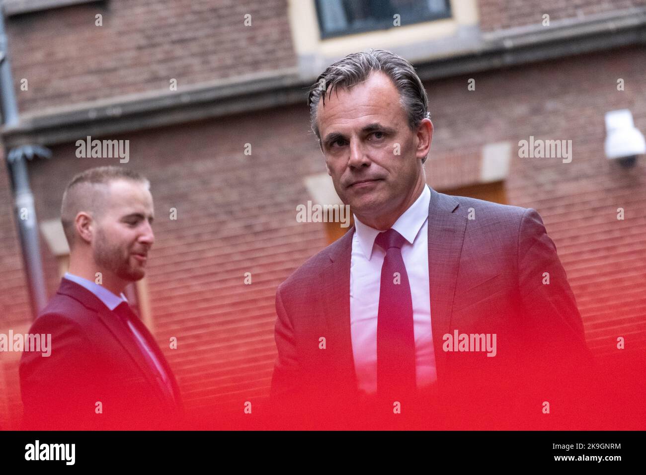 Netherlands, The Hague on 2022-09-22. Arrival of the cabinet at the ...