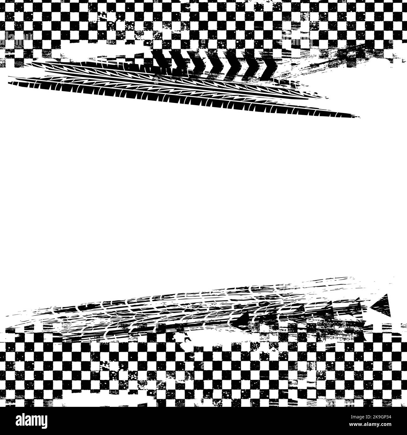 Grunge start and finish lines background Stock Vector Image & Art - Alamy