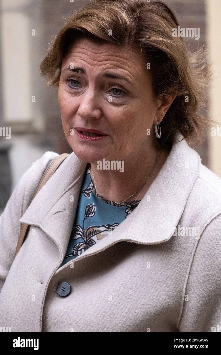 Netherlands, The Hague on 2022-09-22. Arrival of the cabinet at the ...