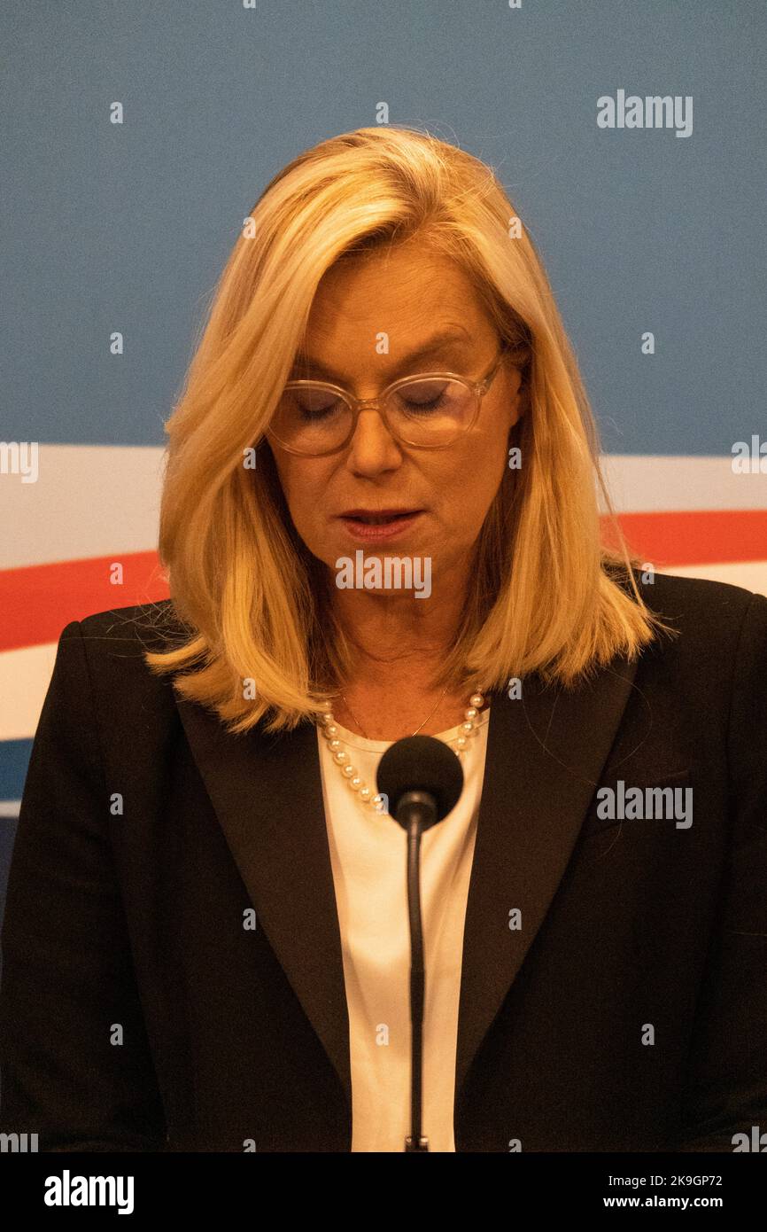 Netherlands, The Hague on 2022-09-22. Press conference by the Deputy ...