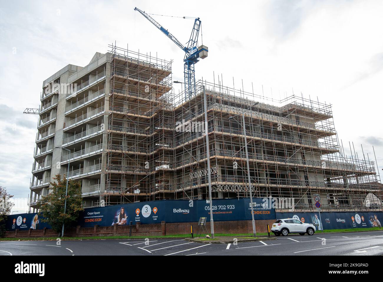 Maidenhead, Berkshire, UK. 28th October, 2022. The new Bellway Homes ...