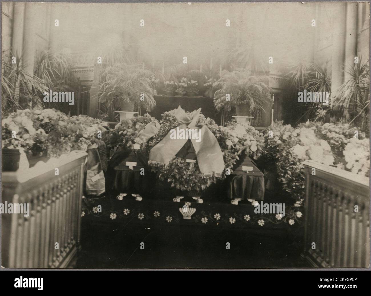 Coffins with killed from Getå accident during funeral in the Matthew ...