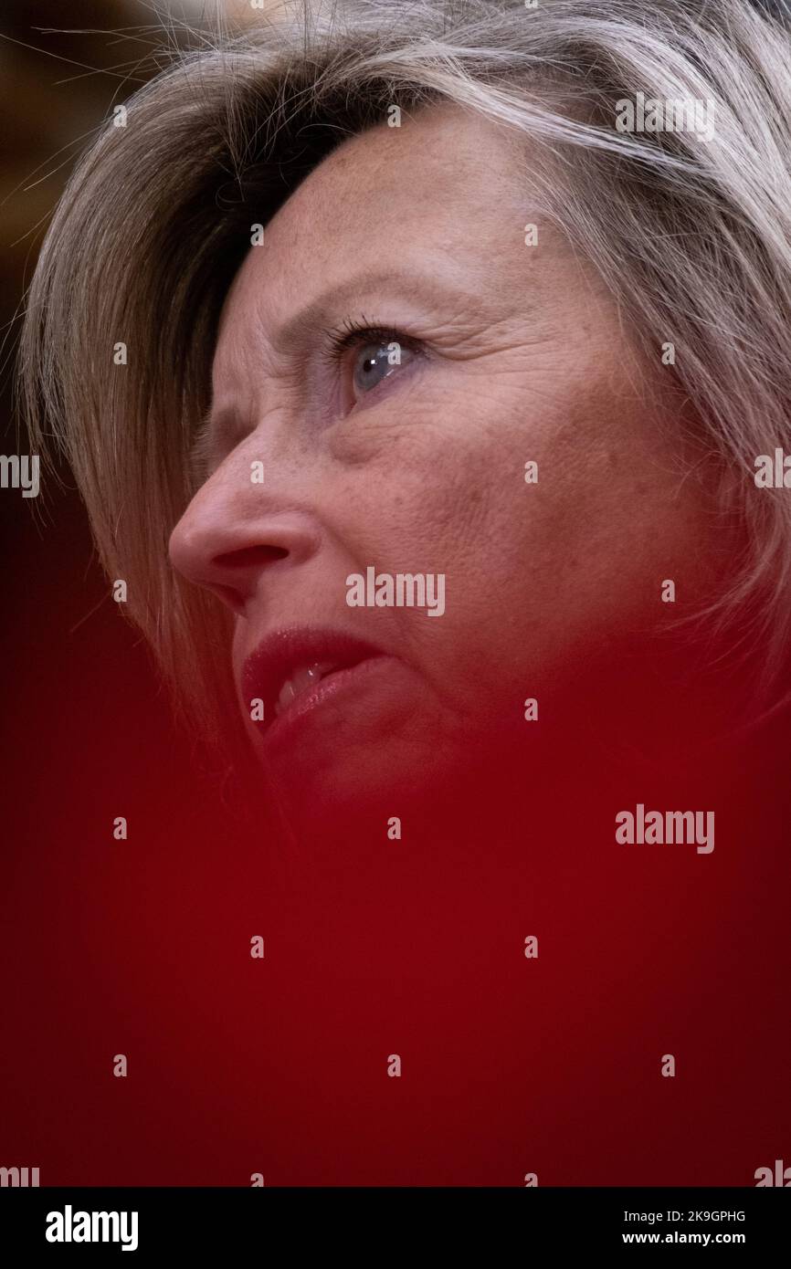 Netherlands, The Hague on 2022-09-22. Arrival of the cabinet at the ...