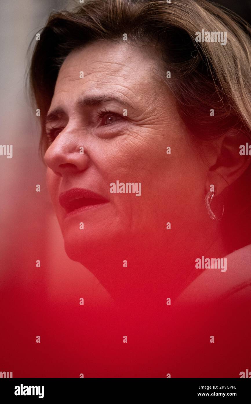 Netherlands, The Hague on 2022-09-22. Arrival of the cabinet at the ...