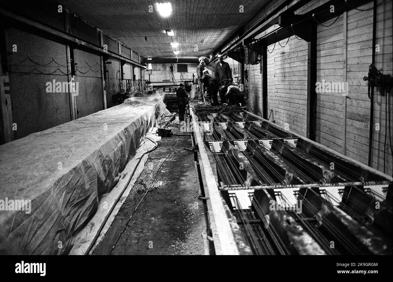 Concrete industry. A-concrete, Vislanda Stock Photo - Alamy