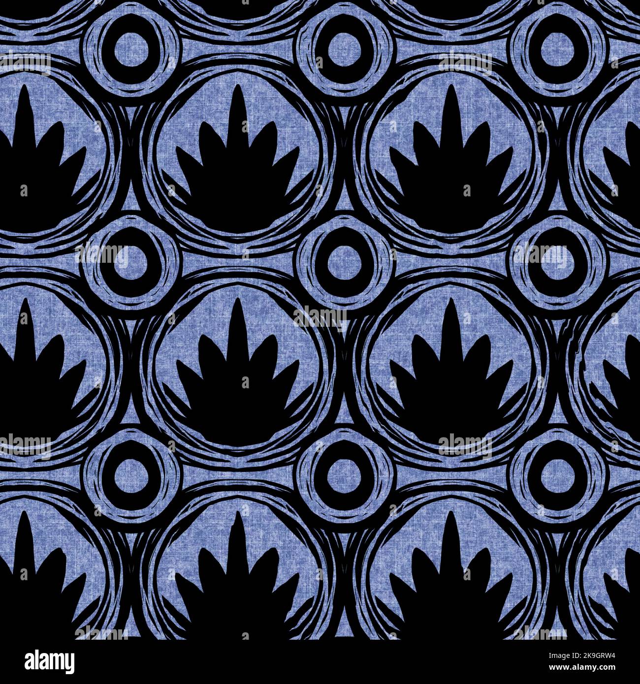 Denim style geometric canvas effect seamless texture material ...