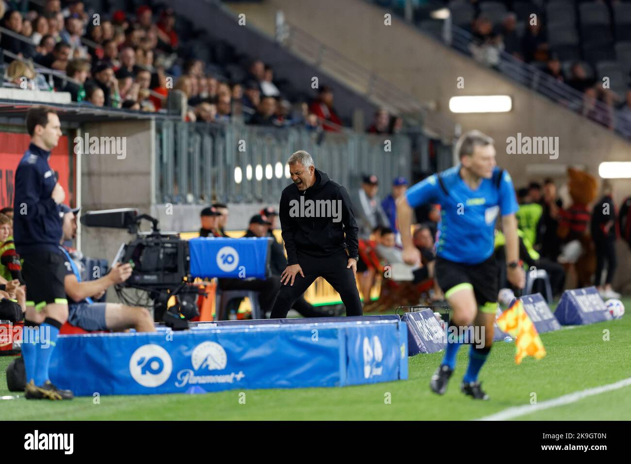 SYDNEY, AUSTRALIA - OCTOBER 28: Coach Marko Rudan of Western Sydney ...