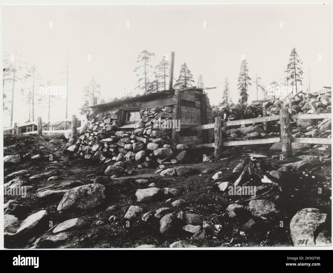 View on Malmberget in Gällivare Stock Photo - Alamy