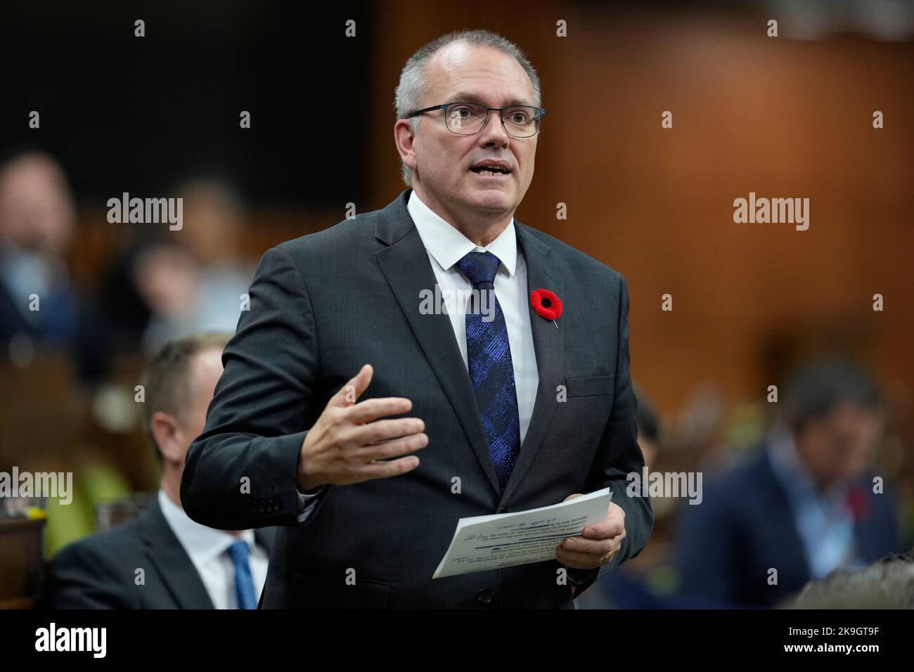 Canada. 28th Oct, 2022. Conservative Deputy house leader Luc Berthold ...