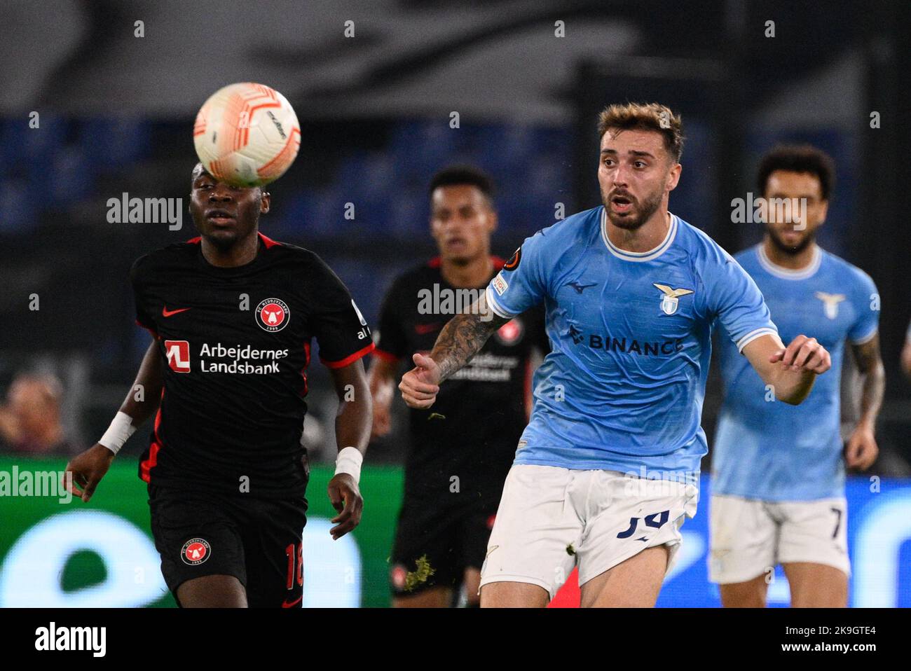 Mario Gila (SS Lazio) during the UEFA Europa League 2022-2023 football ...