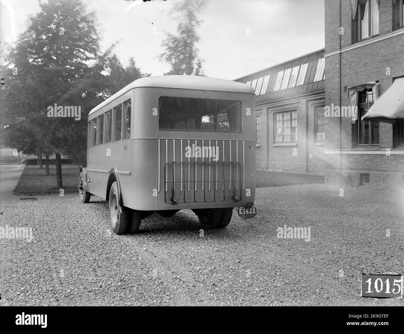 Reo Bus for Nora Bergslags Railway, NBJ 15. Manufactured at AB Svenska ...