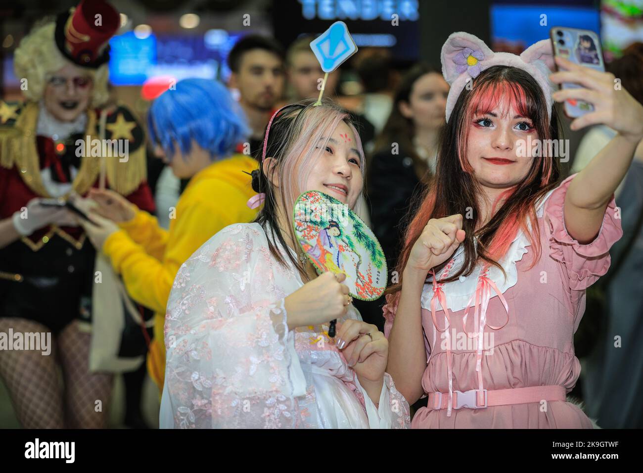 London, UK. 28th Oct, 2022. A visitor as Lina Bell, a Disneyland ...