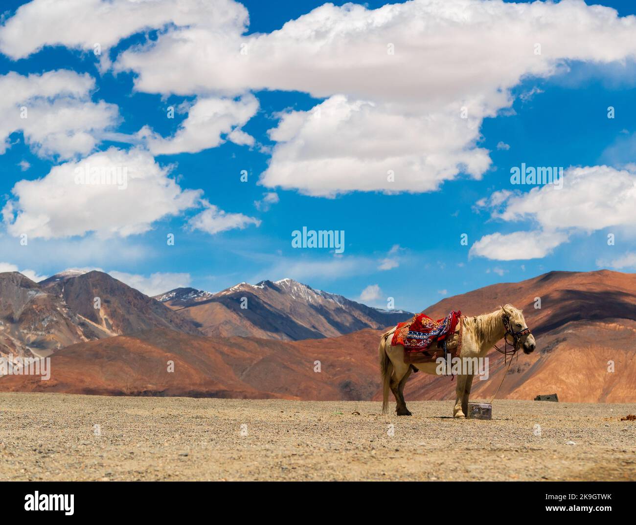 Beautiful landscape ladakh covering hi-res stock photography and images ...