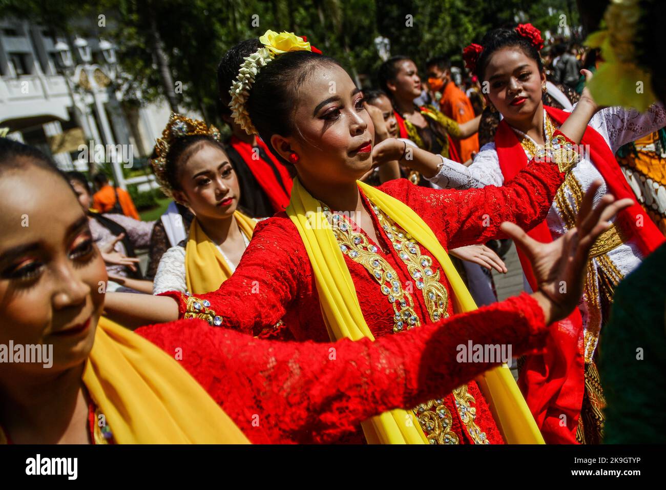 Bandung, West Java, Indonesia. 28th Oct, 2022. Dancers take a part in ...