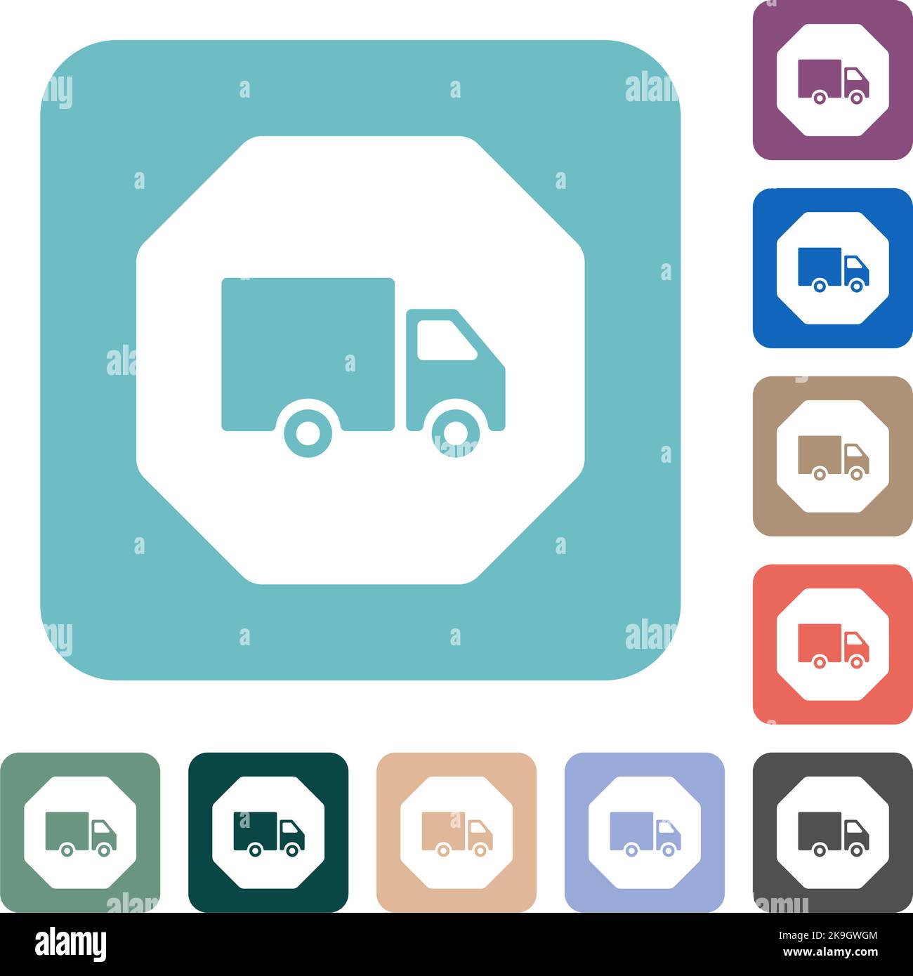 Square shaped truck hi-res stock photography and images - Alamy