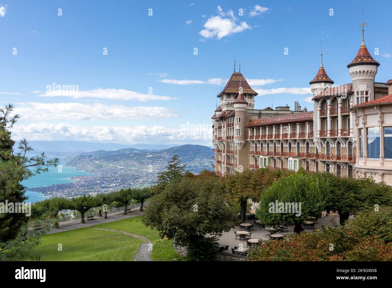 Caux palace hi-res stock photography and images - Alamy